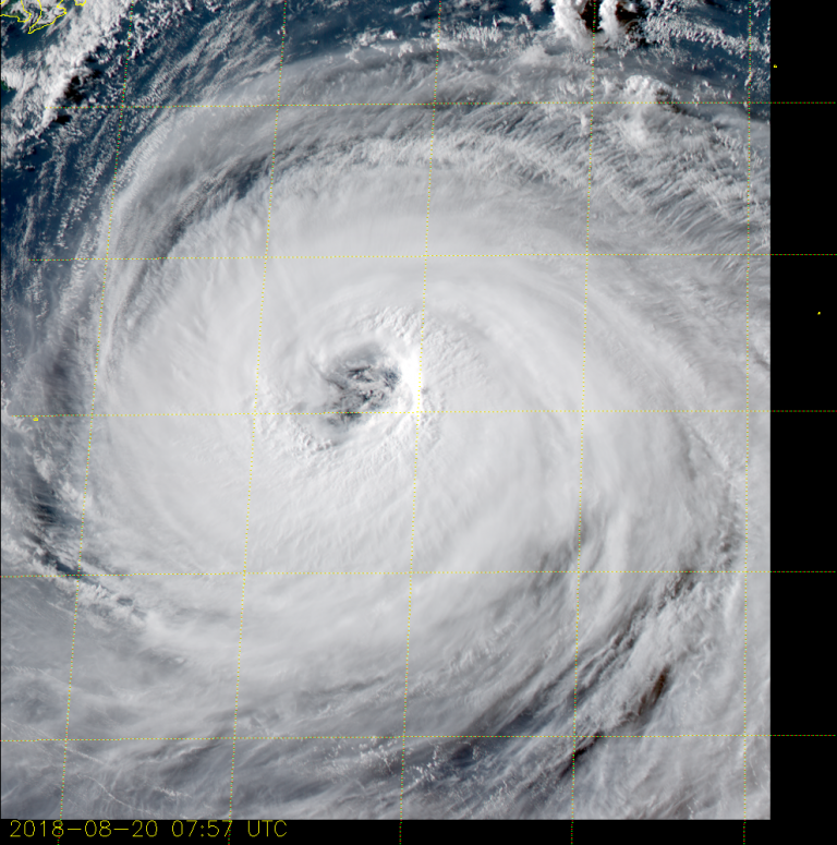 Watch the evolution of Typhoon Soulik - Force Thirteen