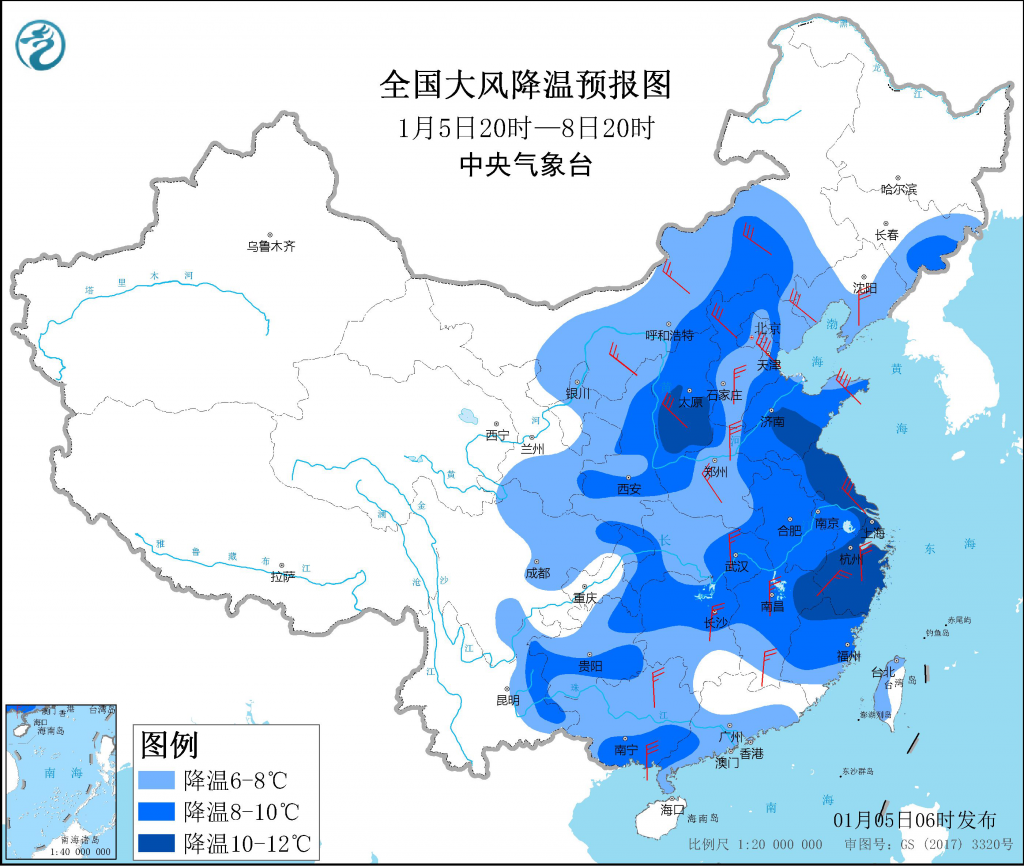 Another Cold Surge Sweeping Across China - Force Thirteen