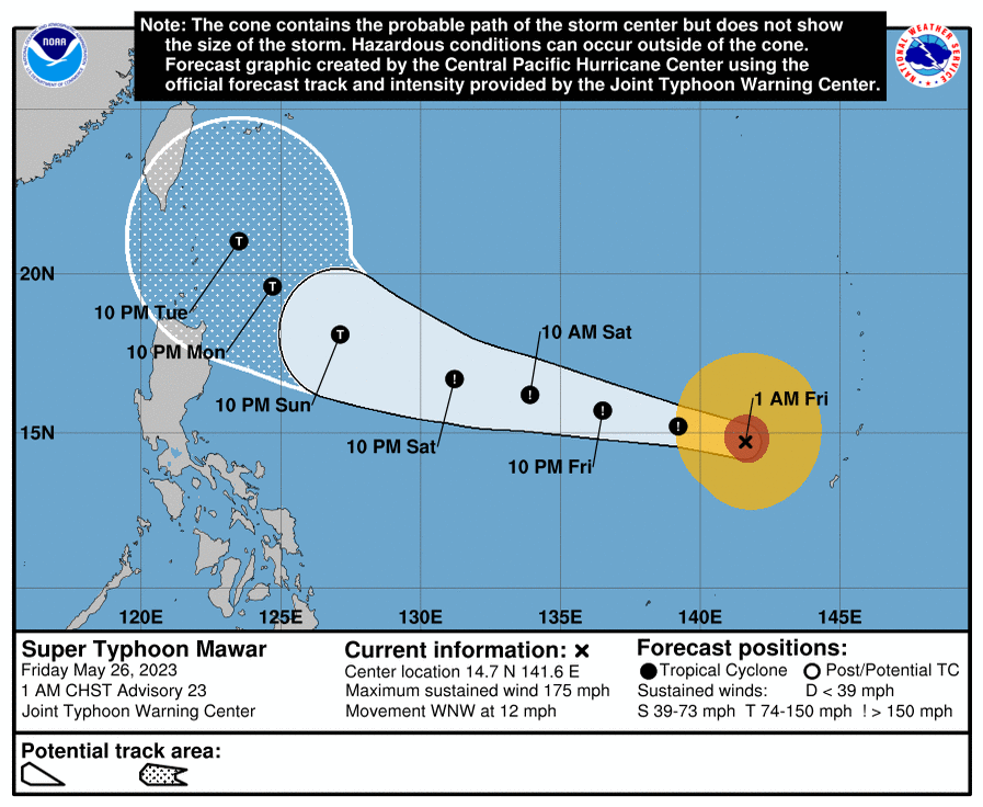 Guam starts recovery as Typhoon Mawar speeds away - Force Thirteen